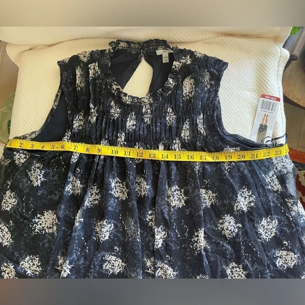 Joie | Dresses | Nwt Joie Baltic Print Smocked Neck Sleeveless Mini ...